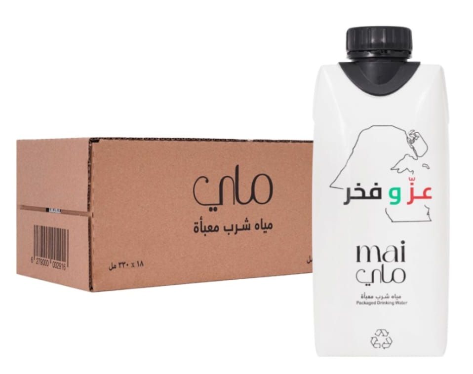Buy Mai Drinking Water Tetra Pack, 18x330ml Online in Kuwait | Talabat ...