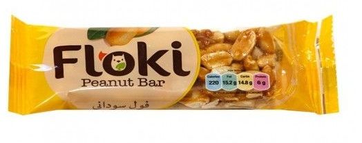Buy Floki Peanuts Bar 40g Online in Kuwait | Talabat Kuwait
