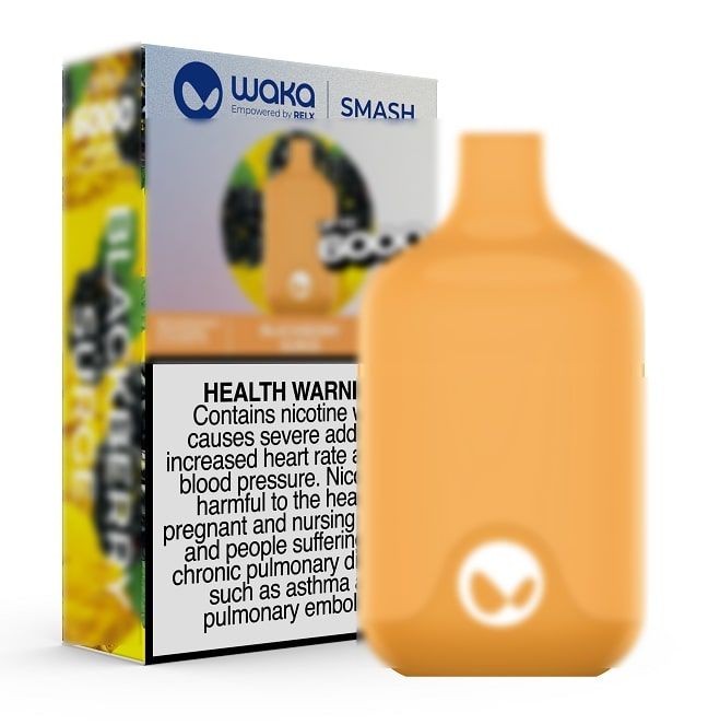 Buy Waka Smash Blackberry 6000 Puffs 50Mg Online in Kuwait | Talabat Kuwait