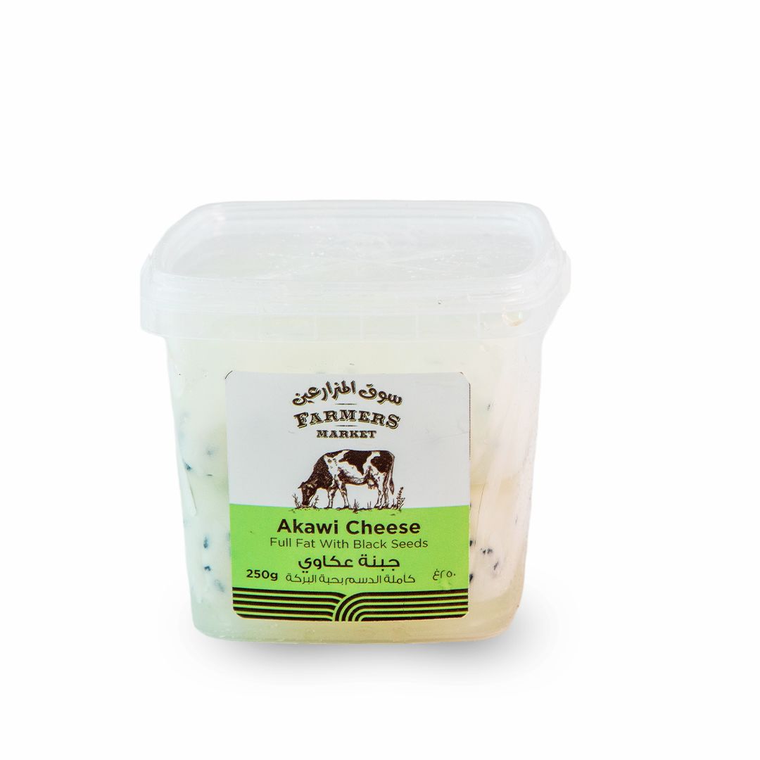 Buy Farmers Market Akawi Cow Cheese with Blackseeds, 250g Online in ...