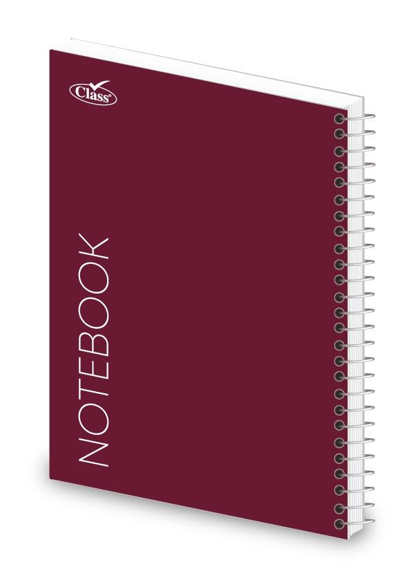 Buy Class Pp Colred Spiral Notebook 60 Sheet A4 Black Online in Kuwait ...
