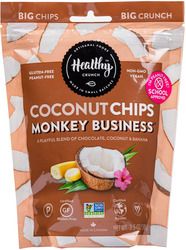 Buy Healthy Crunch Monkey Business Coconut Chips 100G Online in Kuwait ...