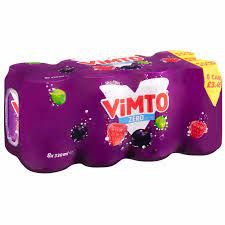 Buy Vimto Original Zero Cans, 8x330ml Online in Kuwait | Talabat Kuwait