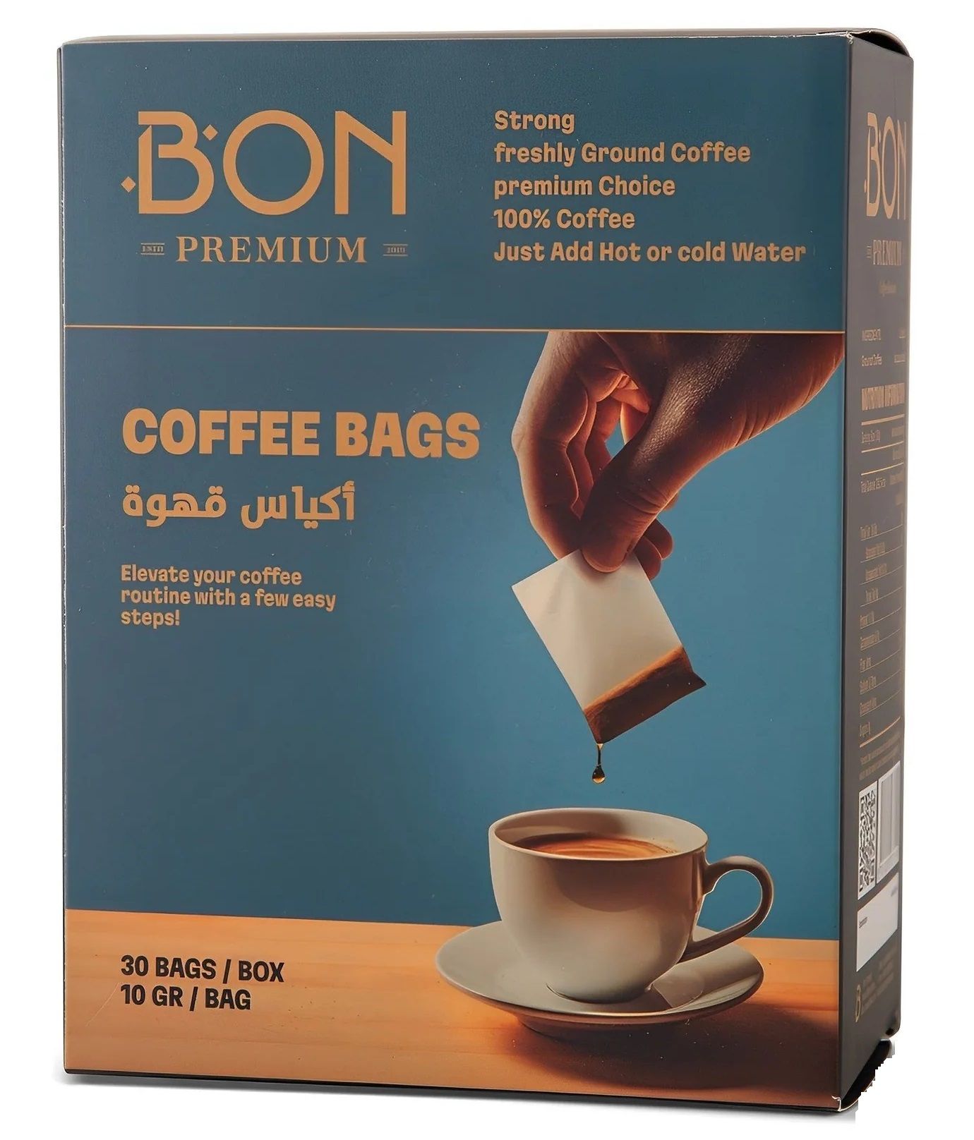 Buy Bon Premium Filter Coffee Bags, 30 Bags Online in Kuwait | Talabat ...