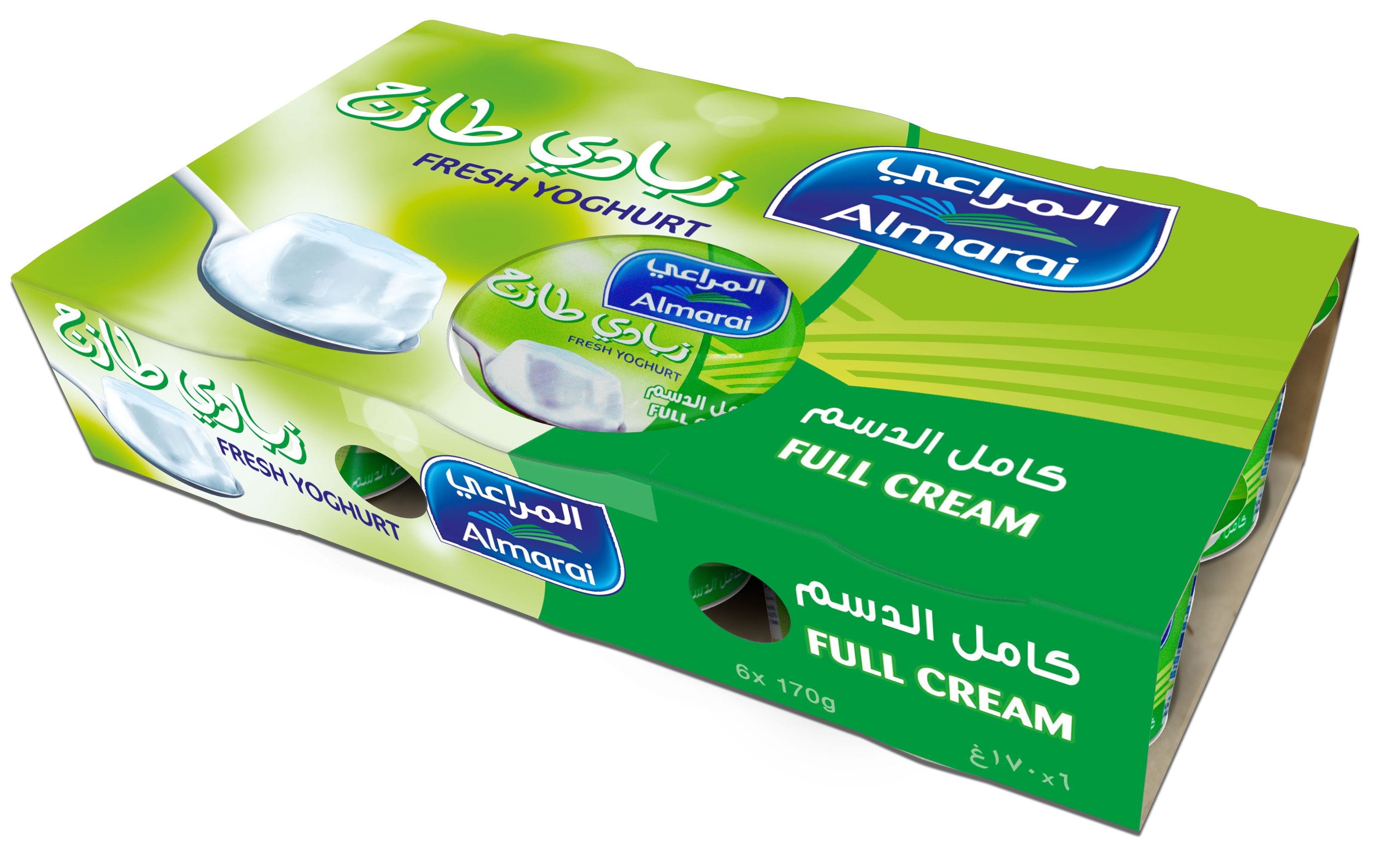 Buy Almarai Zabadi Full Fat Fresh Yoghurt, 6x170g Online in Bahrain ...