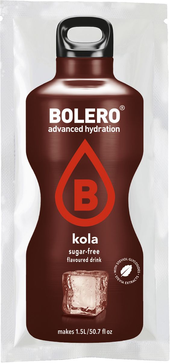 Buy Bolero Instant Flavoured Drink Cola Sugar Free 9 g Online in Kuwait ...