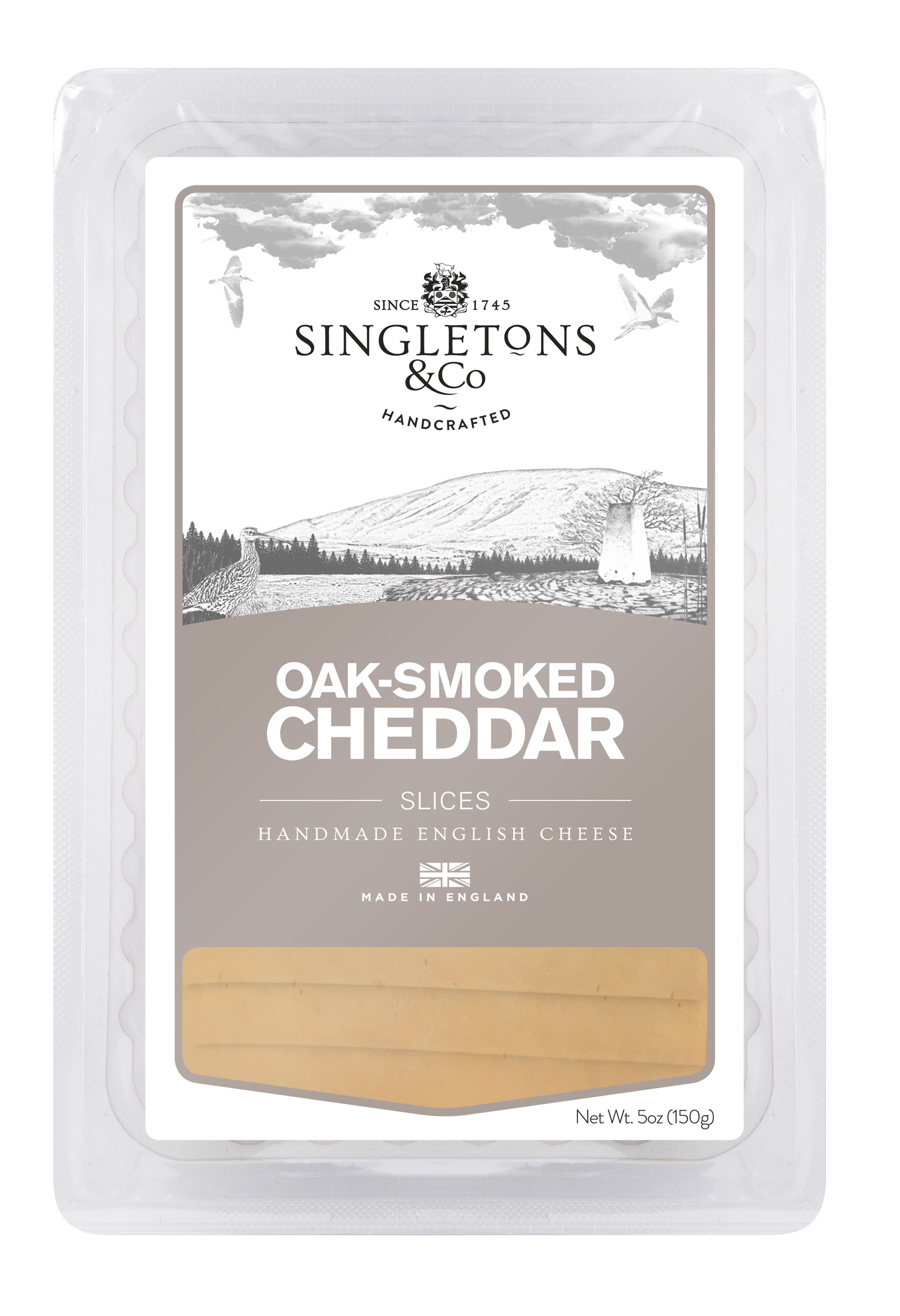 Buy Singleton Cheese Slices Smoked Cheddar 150g Online in Kuwait ...