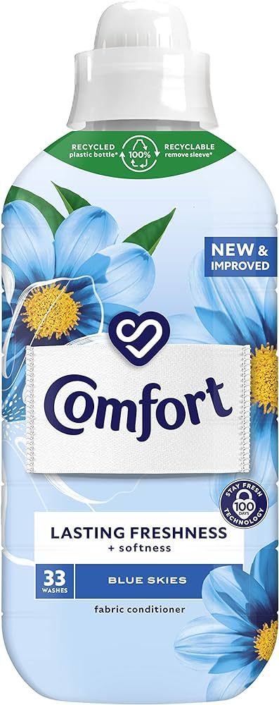 Buy Comfort Fabric Conditioner Blue Skies - 990 Ml Online in Kuwait ...
