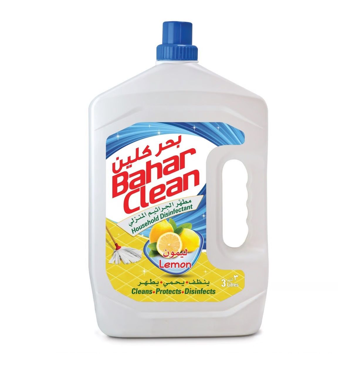 Buy Bahar Clean Disinfectant Lemon - 3 L Online in Kuwait | Talabat Kuwait