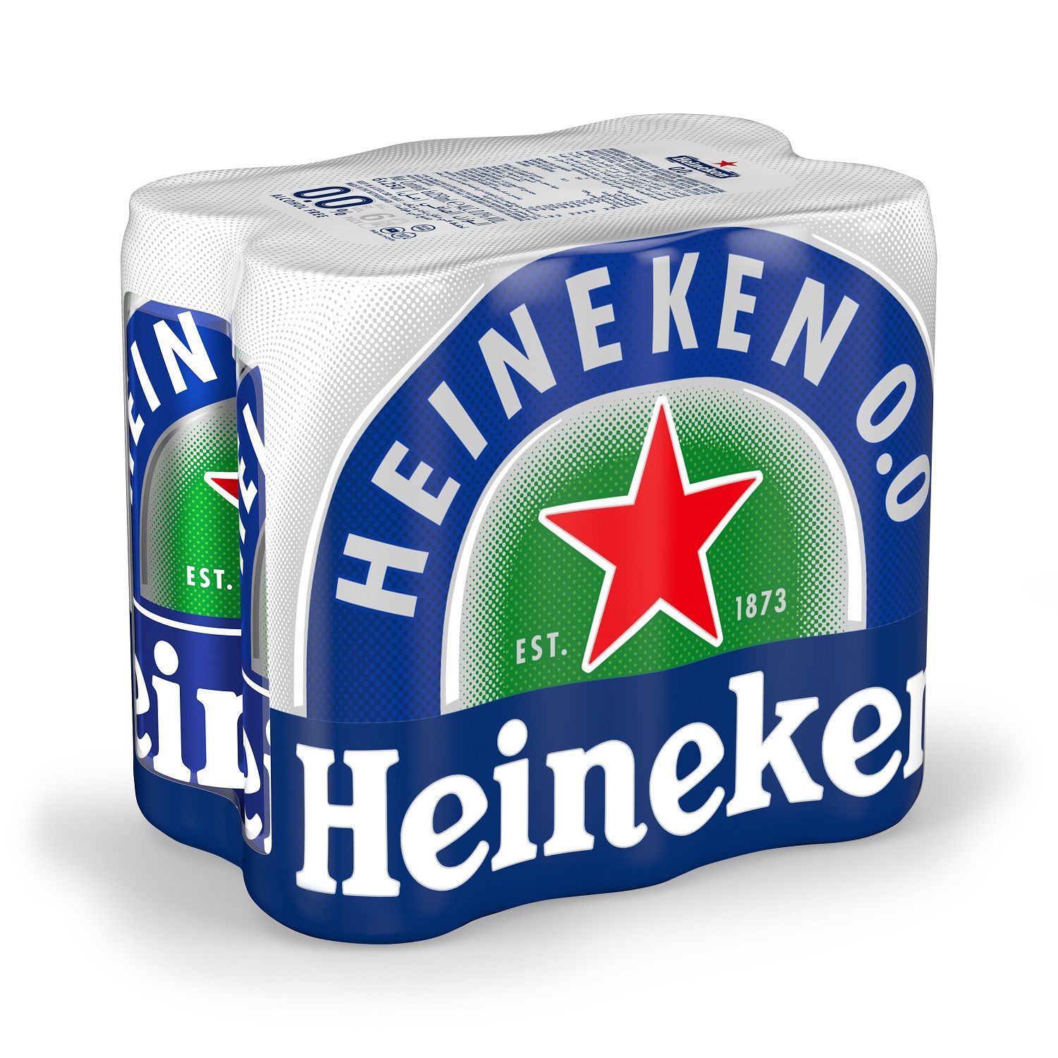 Buy Heineken Zero Alcohol Free 0.0% Cans 250ml 6 Packs Online in Kuwait ...