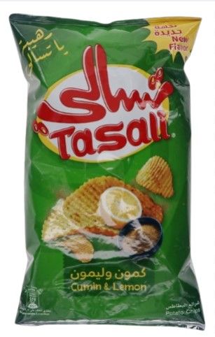 Buy Tasali Cumin & Lemon Chips, 21x12g Online in Jordan | Talabat Jordan