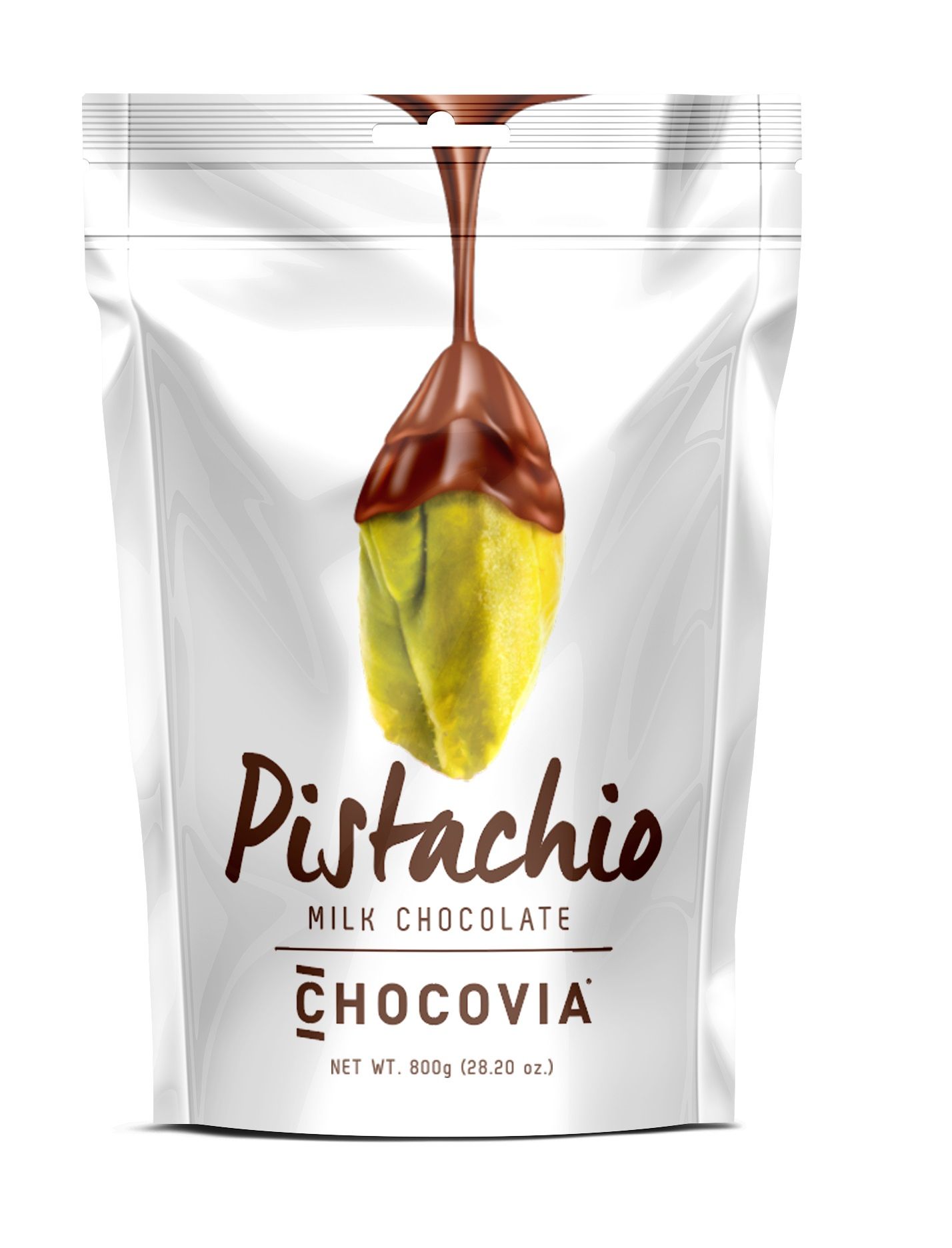 Buy Chocovia Milk Chocolate Covered Pistachio Dragee, 90g Online in ...