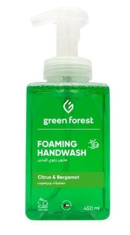 Buy Green Forest Foaming Handwash Citrus & Bergamot 450 Ml Online in ...