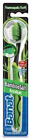 Buy Banat Acrobat Bamboo Salt Soft Toothbrush, 1 Piece Online in Kuwait ...
