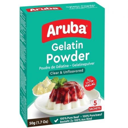 Buy Aruba Beef Gelatine Powder Pack, 50g Online in Kuwait | Talabat Kuwait