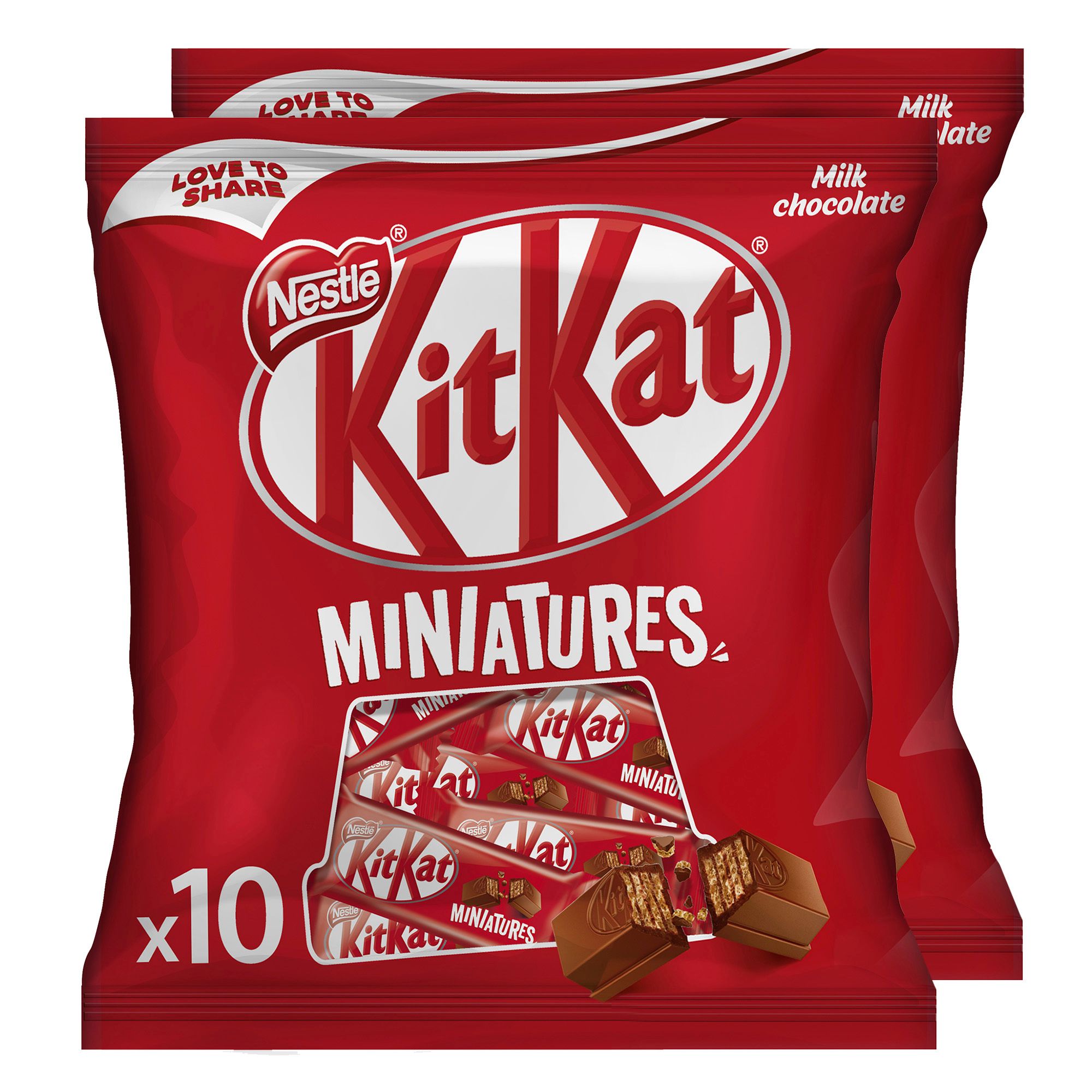 Buy Nestle Kitkat Crispy Wafer Finger Covered with Milk Chocolate ...
