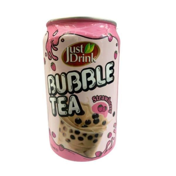 Buy Just Drink Strawberry Bubble Tea, 315ml Online in Kuwait | Talabat Kuwait