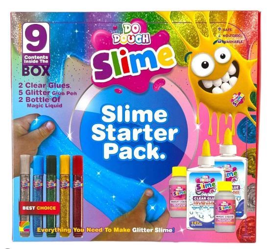 Buy Do Dough Starter Slime Kit, 9 Pieces Online in Kuwait | Talabat Kuwait