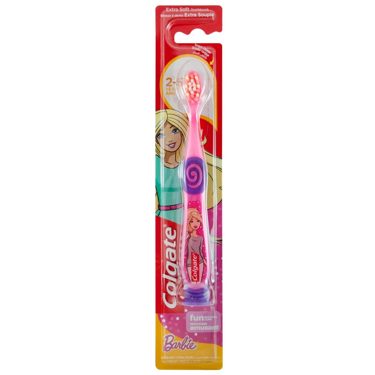 Buy Colgate Kids Toothbrush Barbie 6+ Years Extra Soft Manual ...