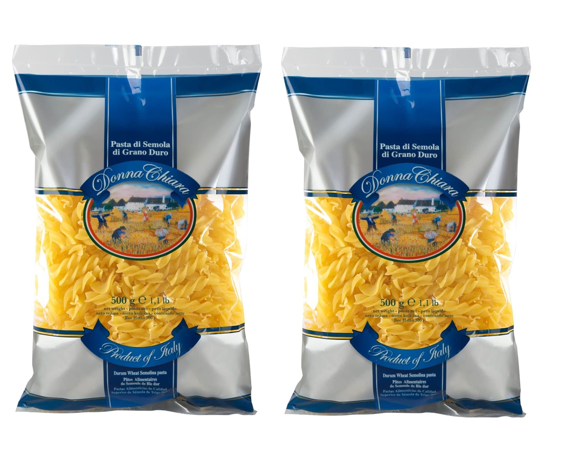 اشترِ Donna Chiara Pasta Fusilli No. 100 , 2x500g أونلاين في Kuwait ...