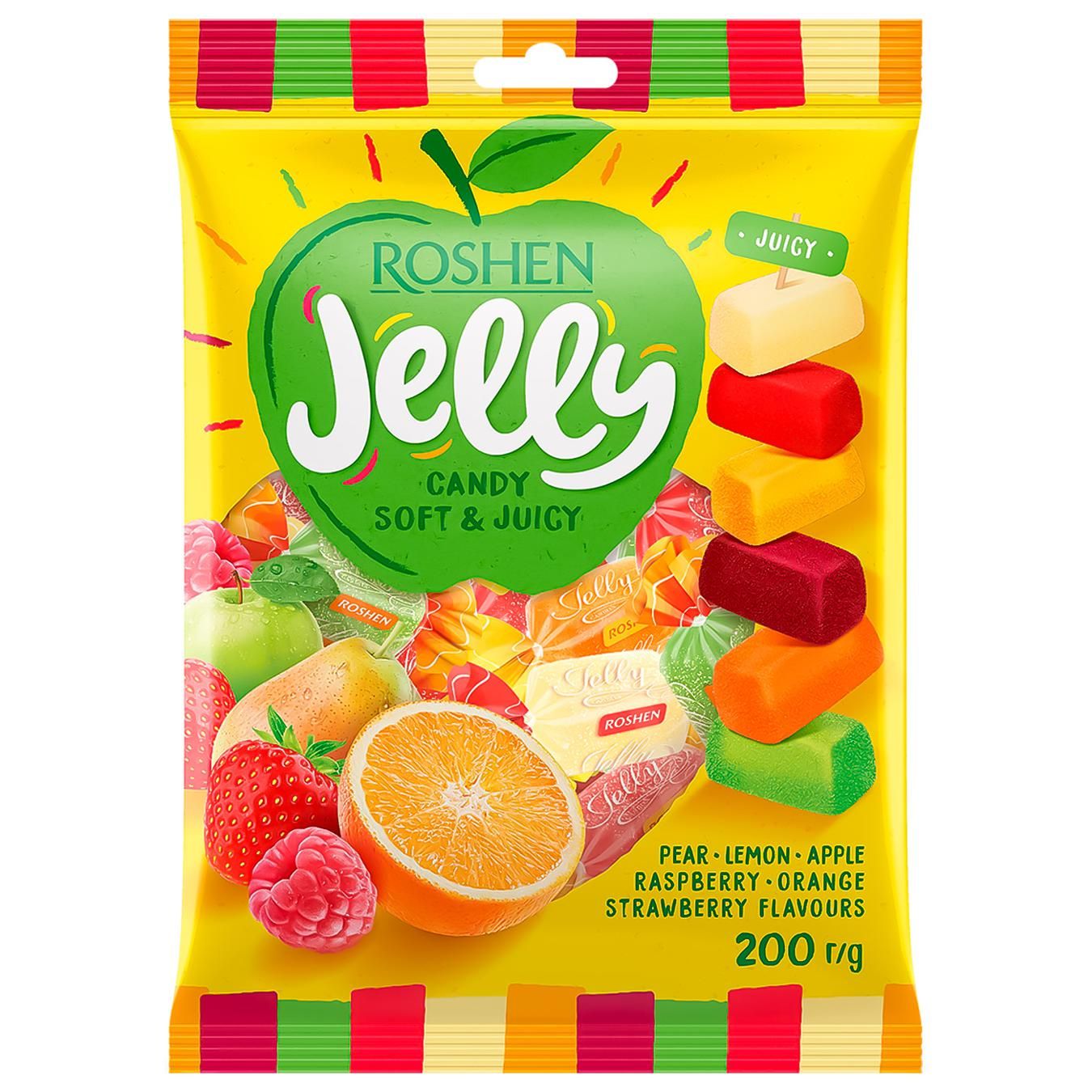 Buy Roshen Soft & Juicy Jelly Candy, 200g Online in Kuwait | Talabat Kuwait