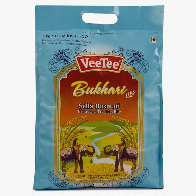 Buy Veetee Bukhari Sella Basmati Rice, 5kg Online in Kuwait | Talabat ...