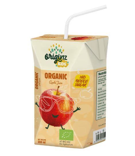 Buy Originz Organic Apple Juice, 200ml Online in Kuwait | Talabat Kuwait