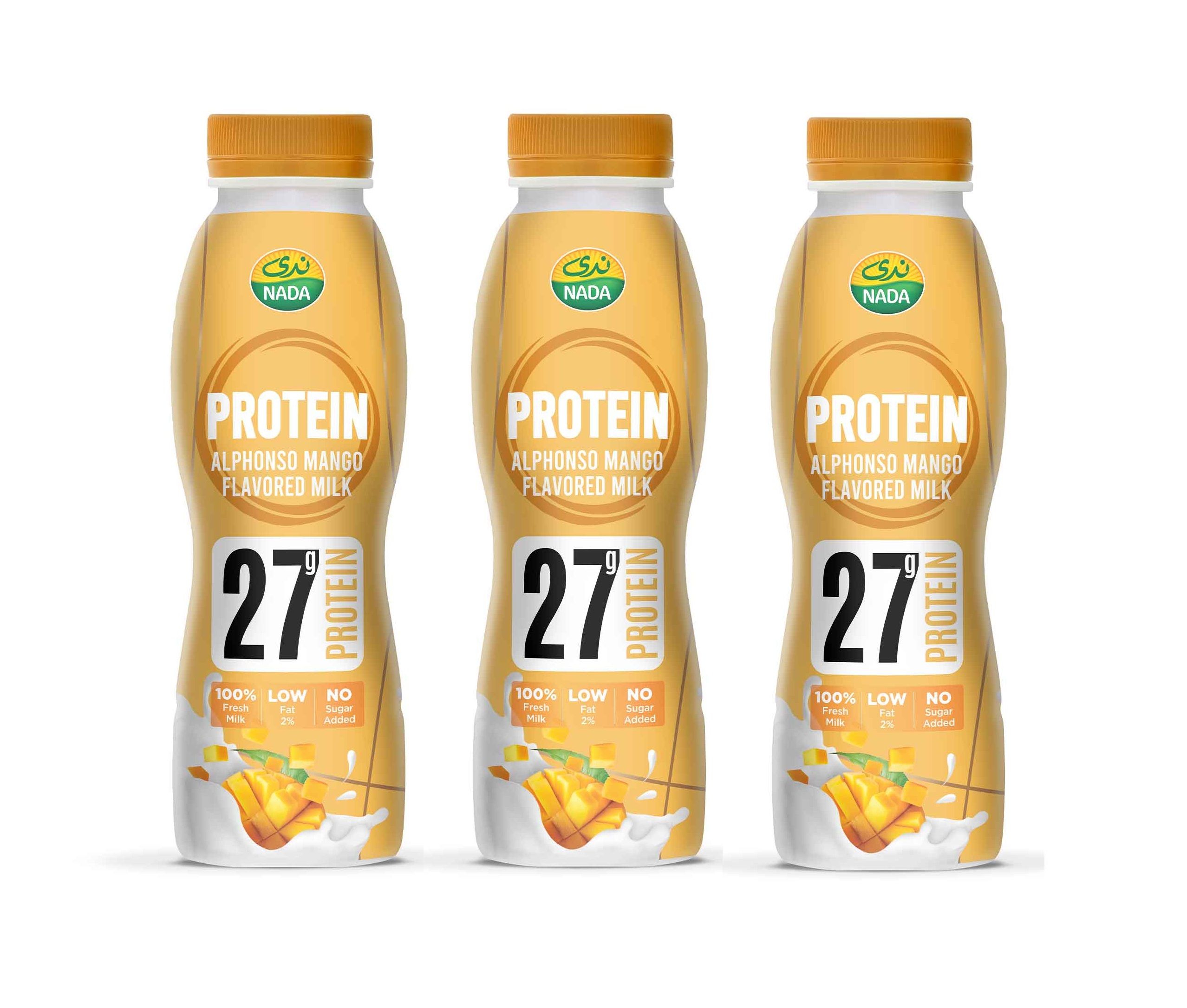 Buy Nada Alphonso Mango Protein Milk, 320ml X3 Online in Kuwait ...