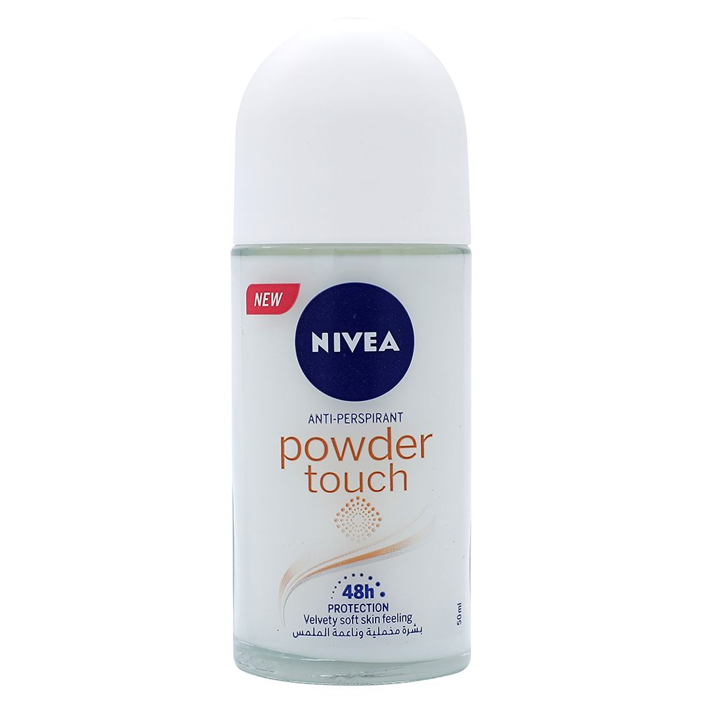 اشترِ Nivea Powder Touch Antiperspirant Roll-On for Women, 50ml أونلاين ...