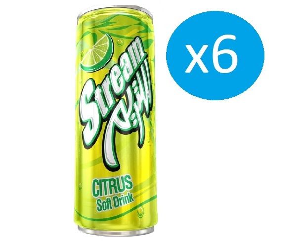 Buy Stream Lemon Citrus Soft Drink 250ml x 6 Pcs Online in Kuwait ...