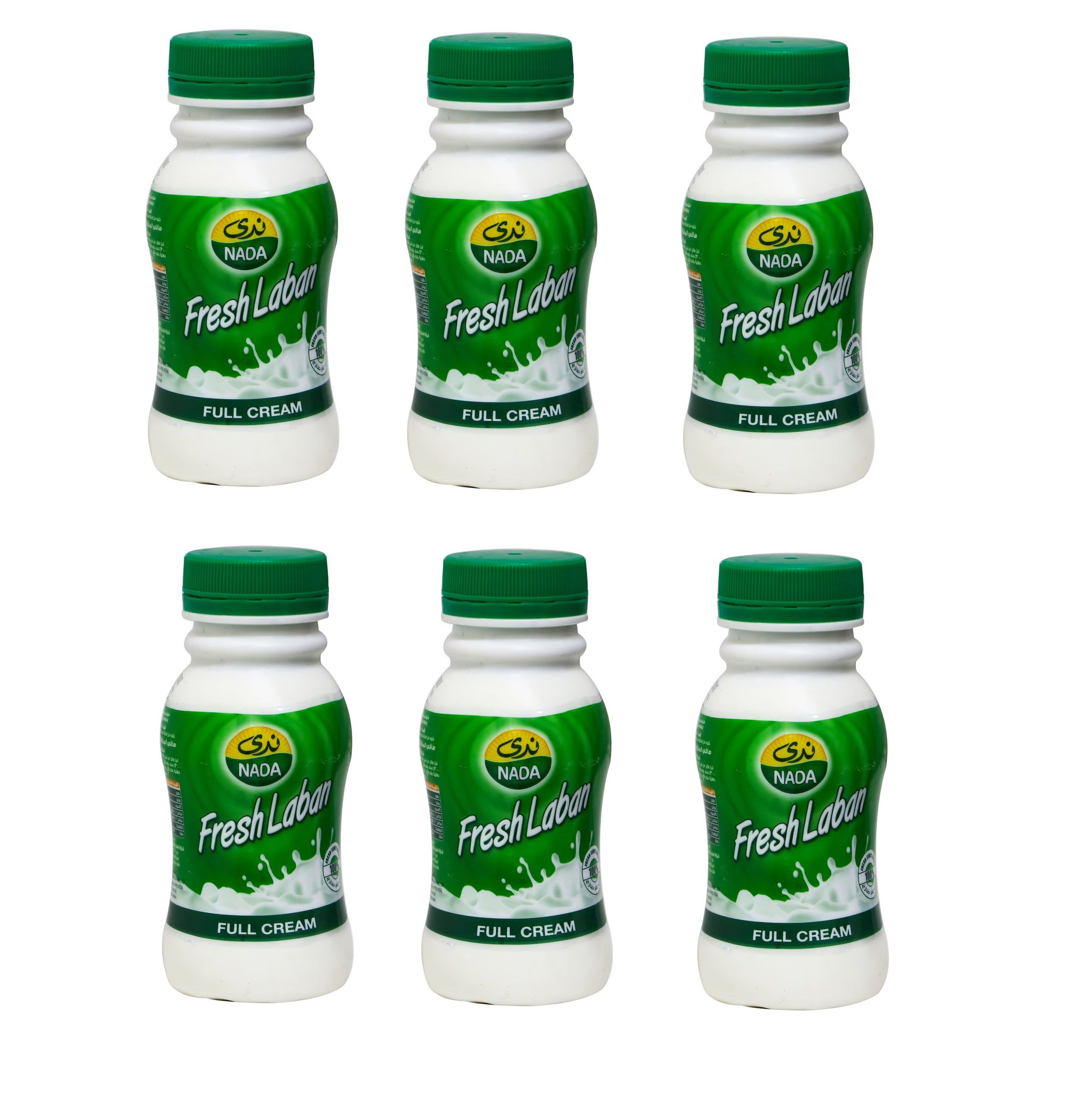 Buy Nada Laban Full Fat 180 ML *6 Online in Kuwait | Talabat Kuwait