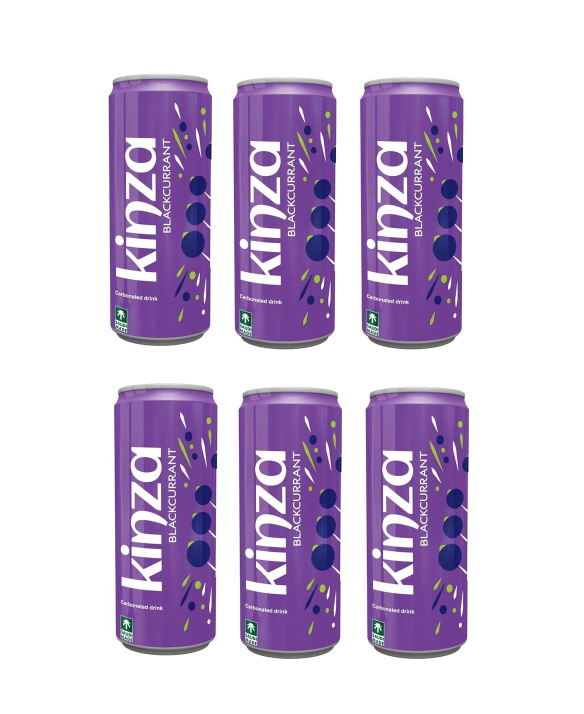 اشترِ مشروب غازي كينزا توت بري 250 ملي *6 أونلاين في Kuwait | طلبات Kuwait