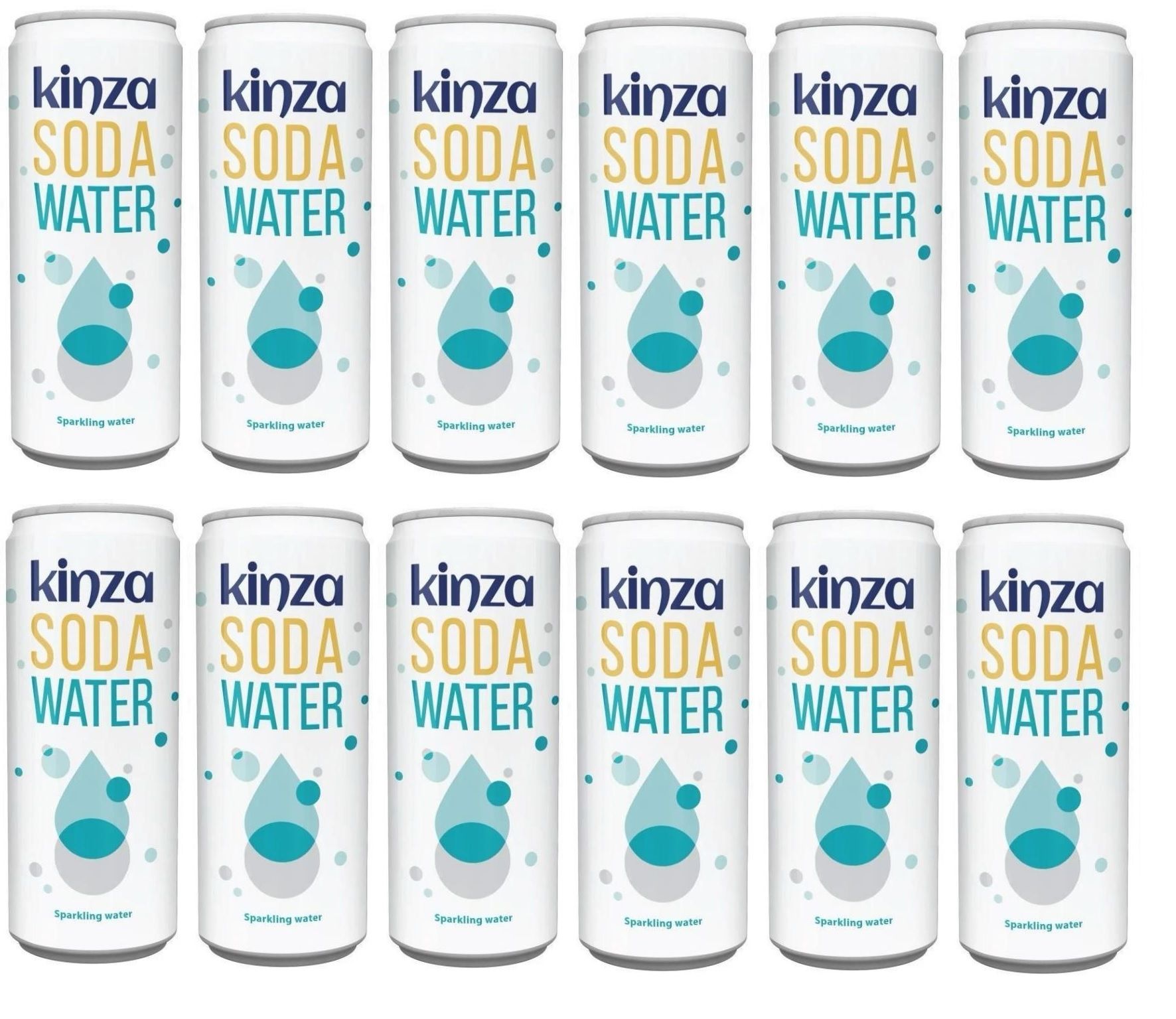 Buy Kinza Soda Sparkling Water, 250ml x12 Online in Kuwait | Talabat Kuwait