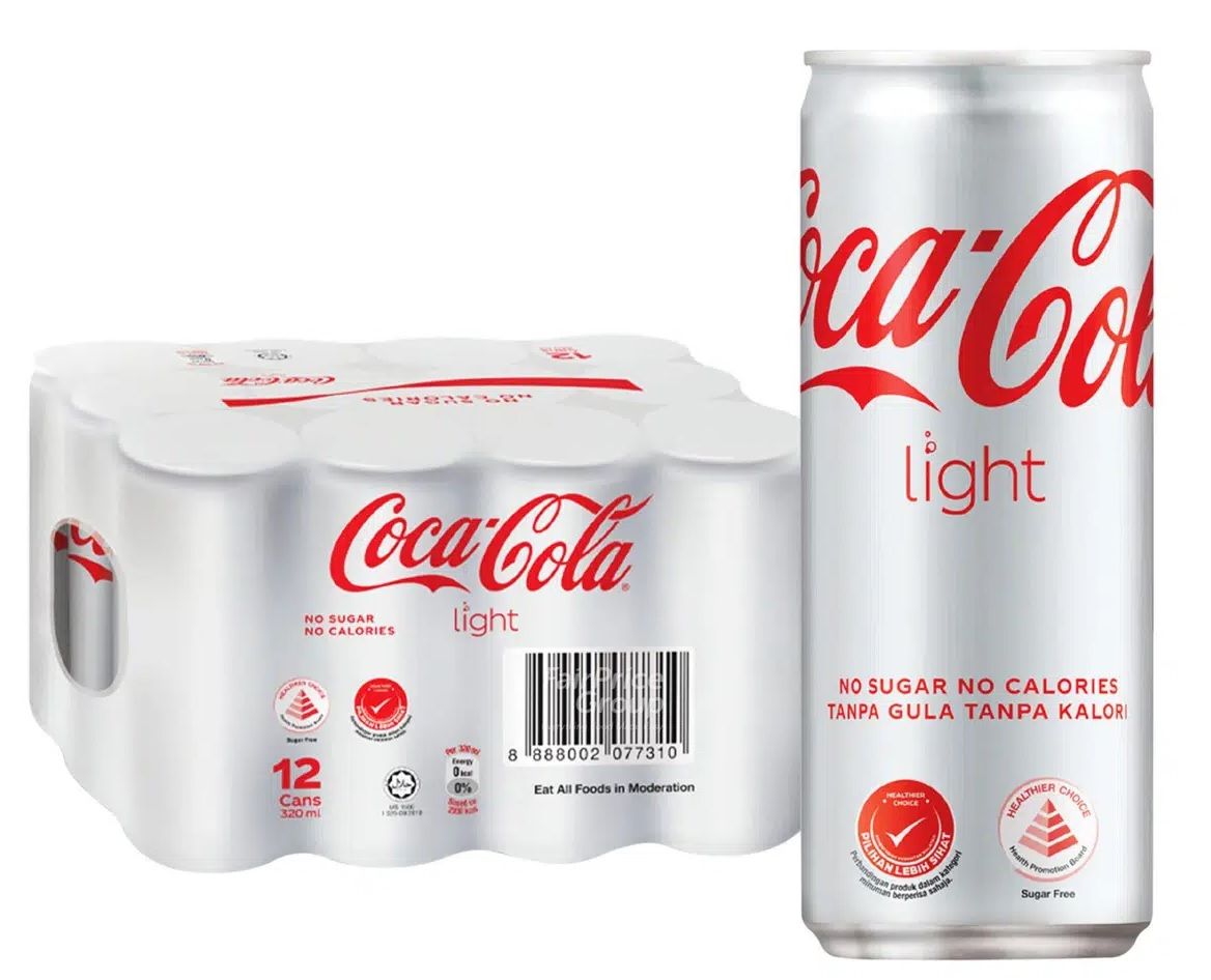 Buy Coca Cola Soft Drink Light Can 250ml *12 Online in Kuwait | Talabat ...