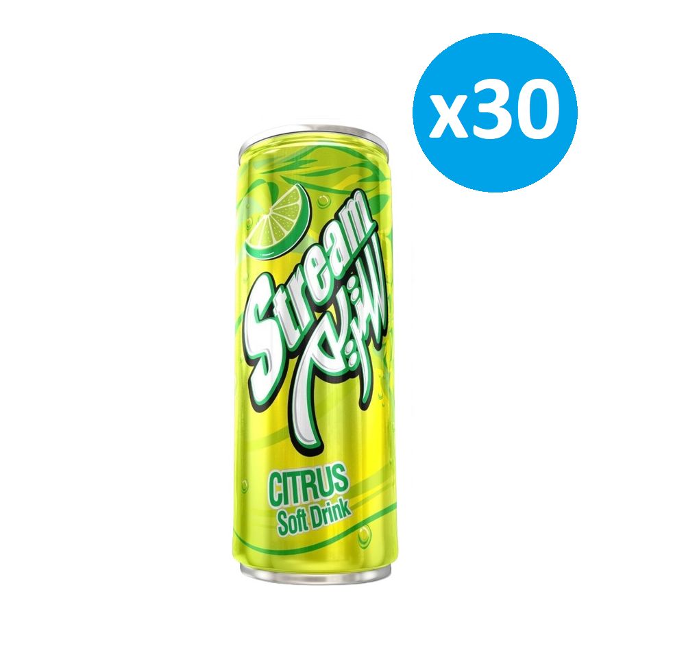 Buy Stream Lemon Soft Drink 250ml x 30 Pcs Online in Kuwait | Talabat ...