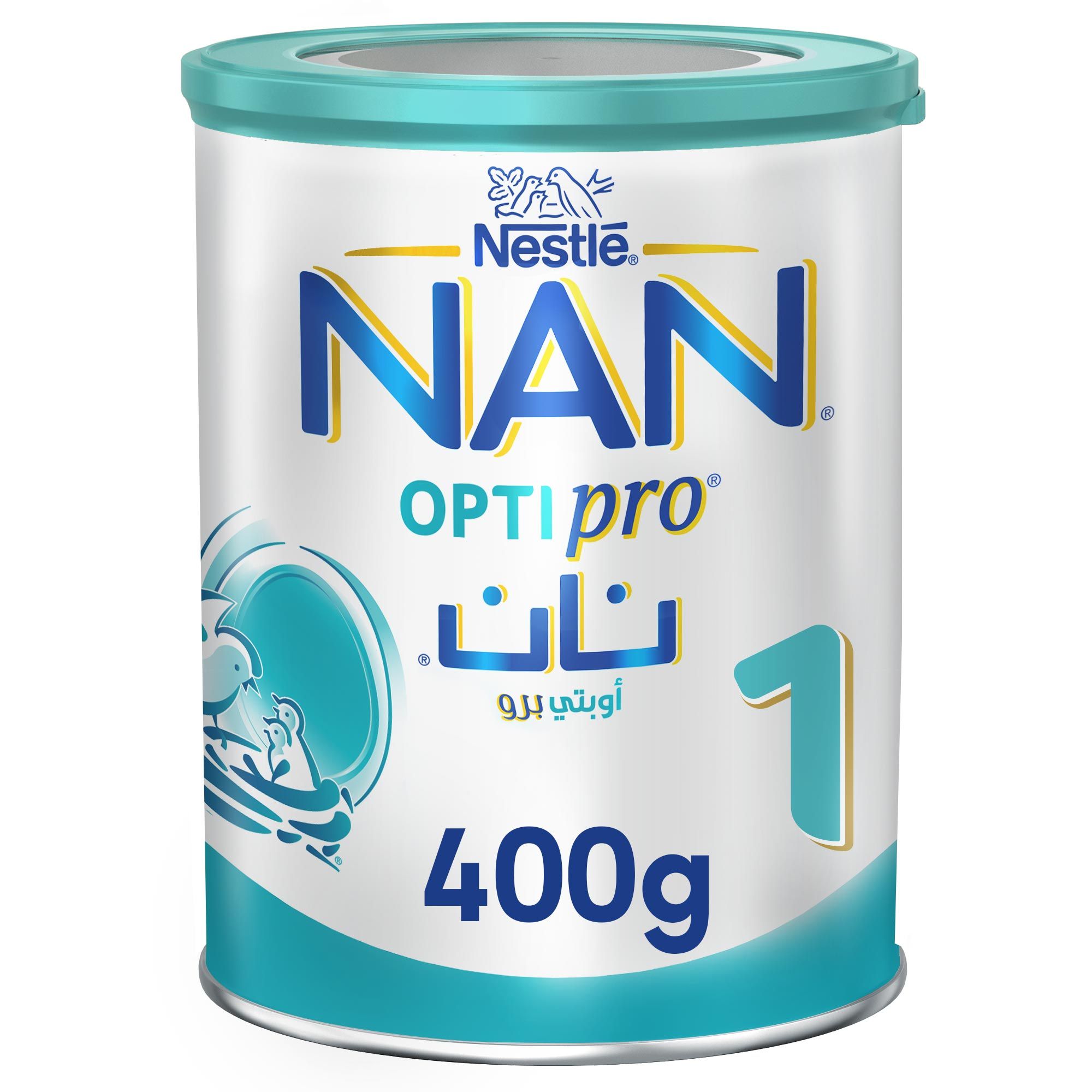 Buy Nestle Nan Baby Milk Formula Optipro Stage 1 400 g Online in Kuwait ...