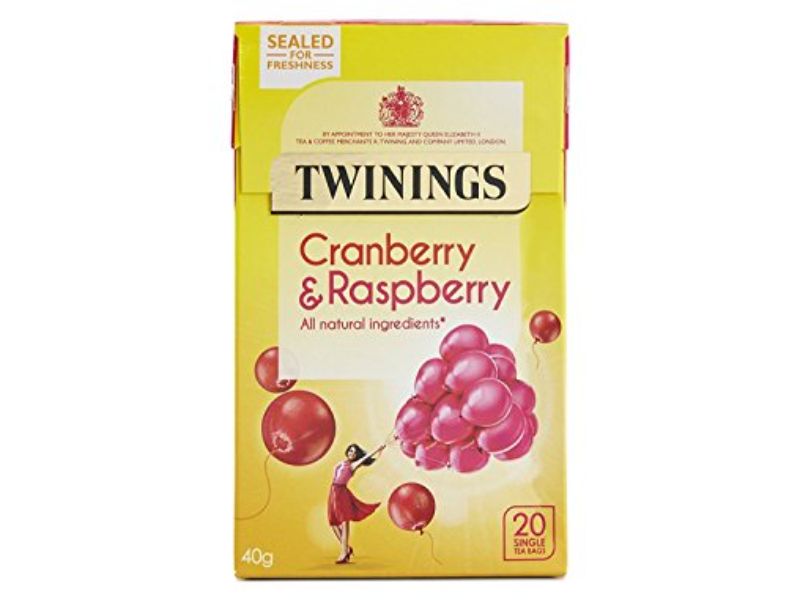 Buy Twinings Cranberry & Raspberry Tea 40 g Online in Kuwait | Talabat ...