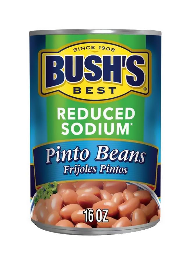 Buy BUSH BEANS PINTO LOW SODIUM16 OZ Online in Kuwait | Talabat Kuwait