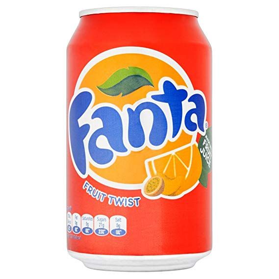 اشترِ Fanta Fruit Twist Soft Drink 330 ml أونلاين في الكويت | طلبات الكويت