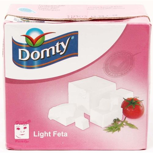 Buy Domty Lite Feta Cheese Natural 500Gm Online in Egypt | Talabat Egypt
