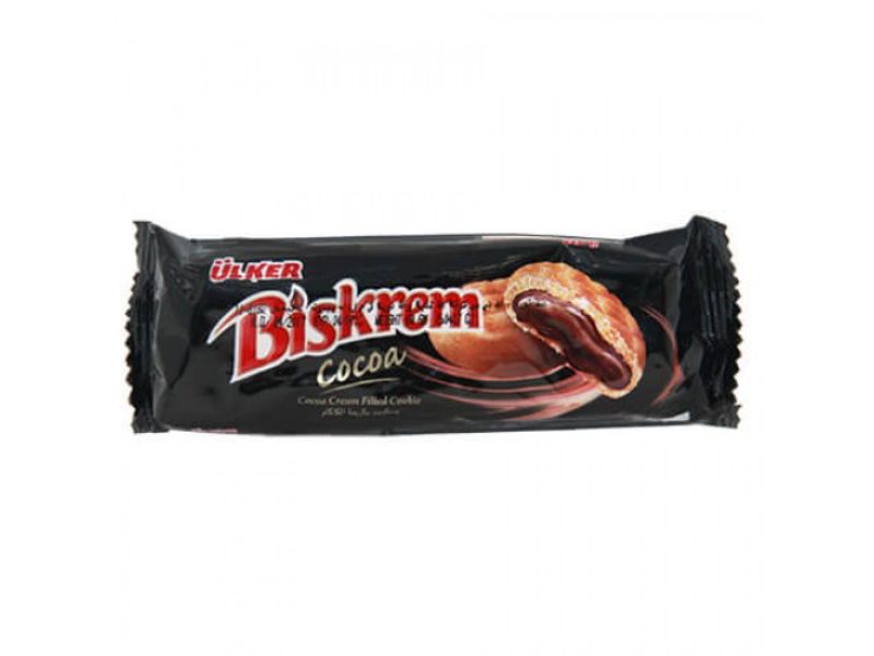 Buy Ulker Biskrem Cookies with Cocoa Cream Filling, 60g Online in ...