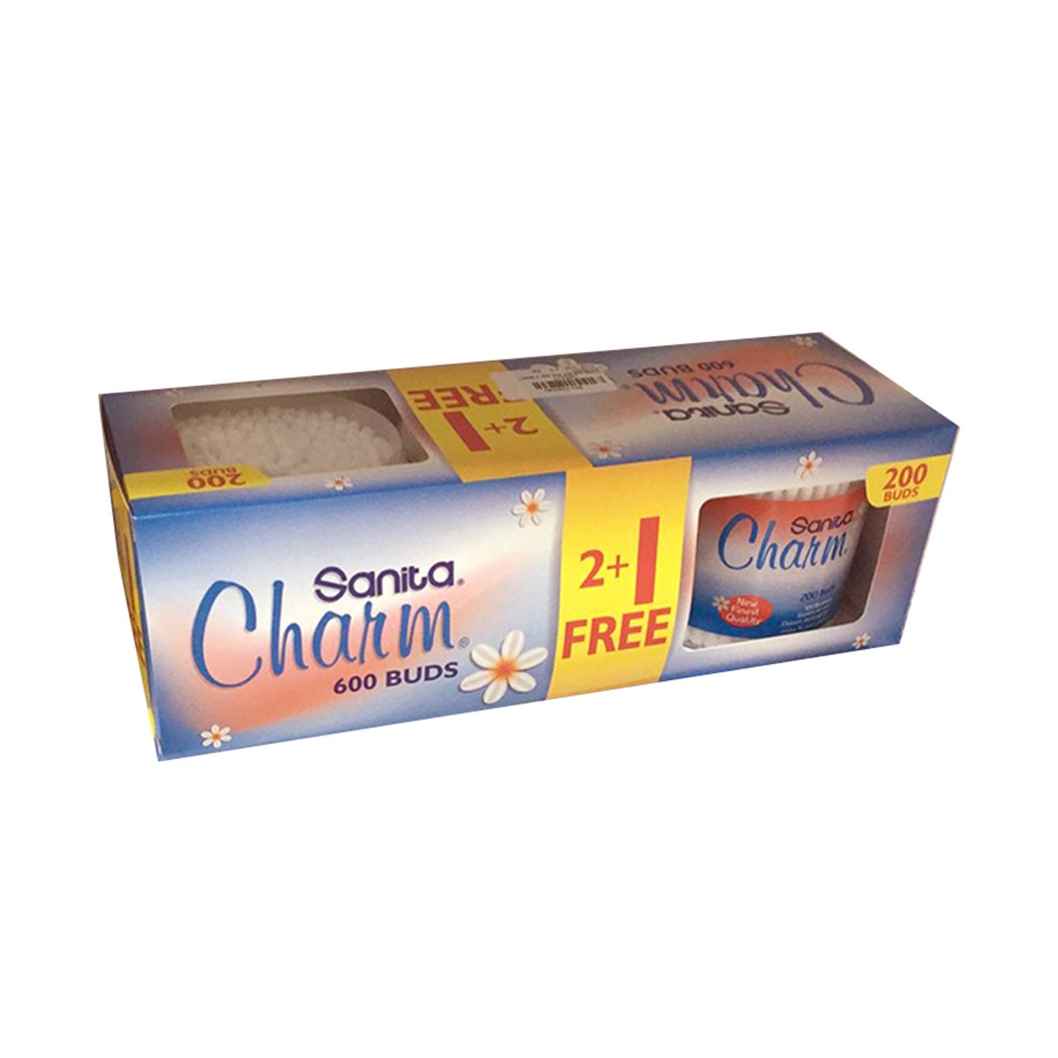 Buy Sanita Charm 100% Cotton Buds, 200 Buds Online in Kuwait | Talabat ...