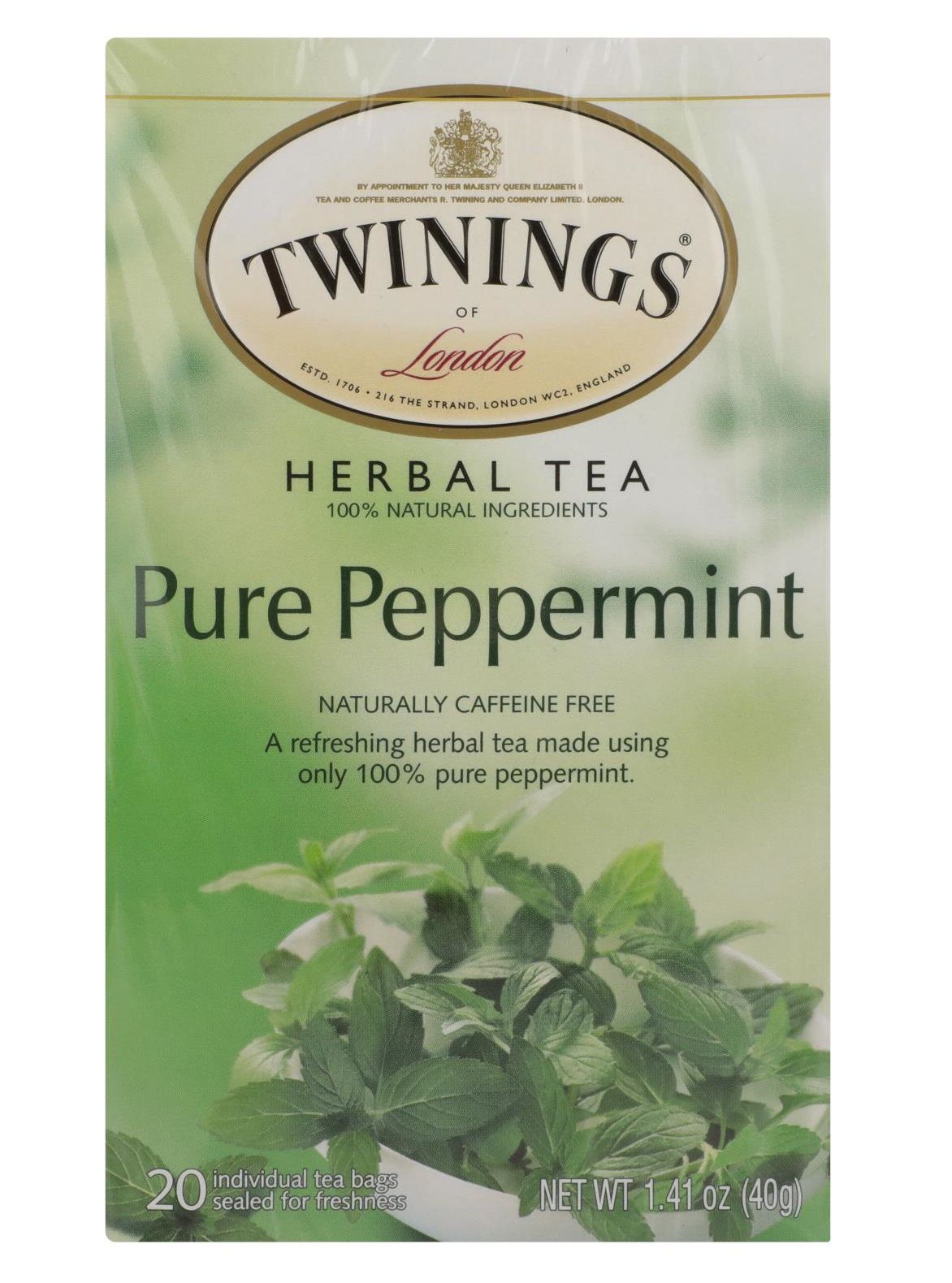 Buy Twinings Pure Peppermint Tea 50 g Online in Kuwait | Talabat Kuwait