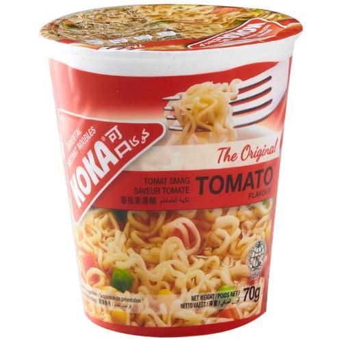 Buy Koka Oriental Instant Noodles Cups Tomato 70 g Online in Bahrain ...