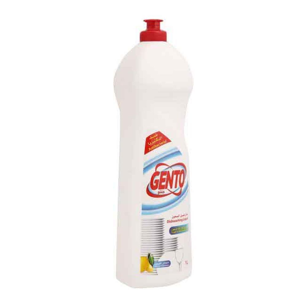 Buy Gento Antibacterial Lemon Dishwashing Liquid 1L Online in Bahrain ...