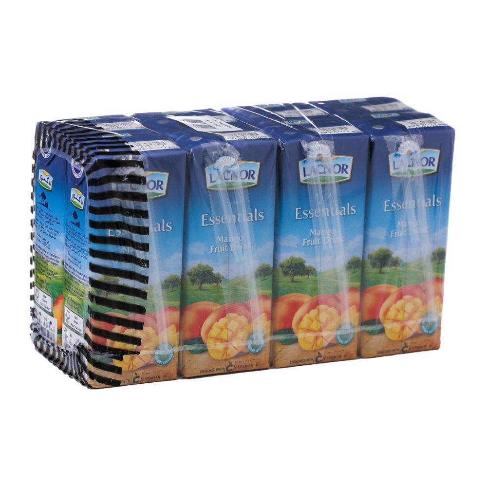 Buy Lacnor Essential Mango Juice 180 ml x 8 Pcs Online in Oman ...