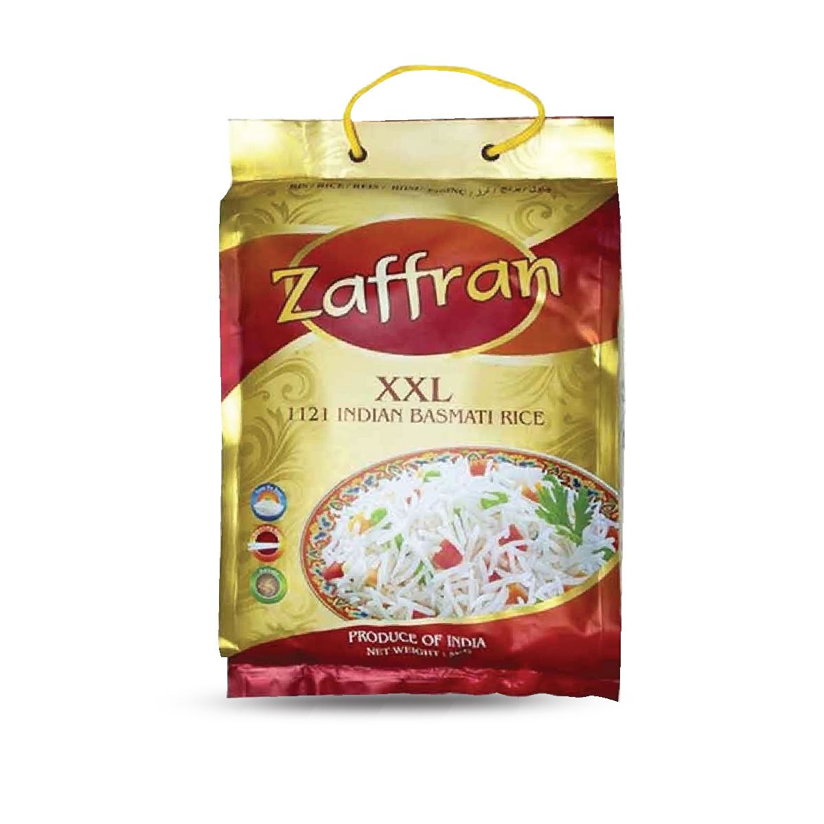Buy Zaffran Indian Basmati Rice 5kg Online in Oman | Talabat Oman