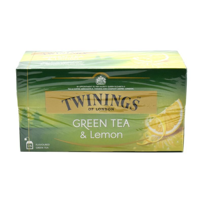 اشترِ Twinings Green Tea & Lemon, 25 Teabags أونلاين في Egypt | طلبات Egypt
