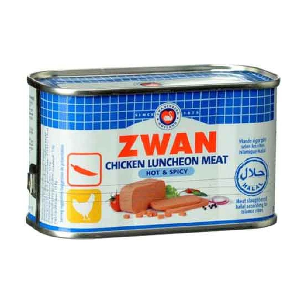 Buy Zwan Hot And Spicy Chicken Luncheon Meat 200G Online in Kuwait ...