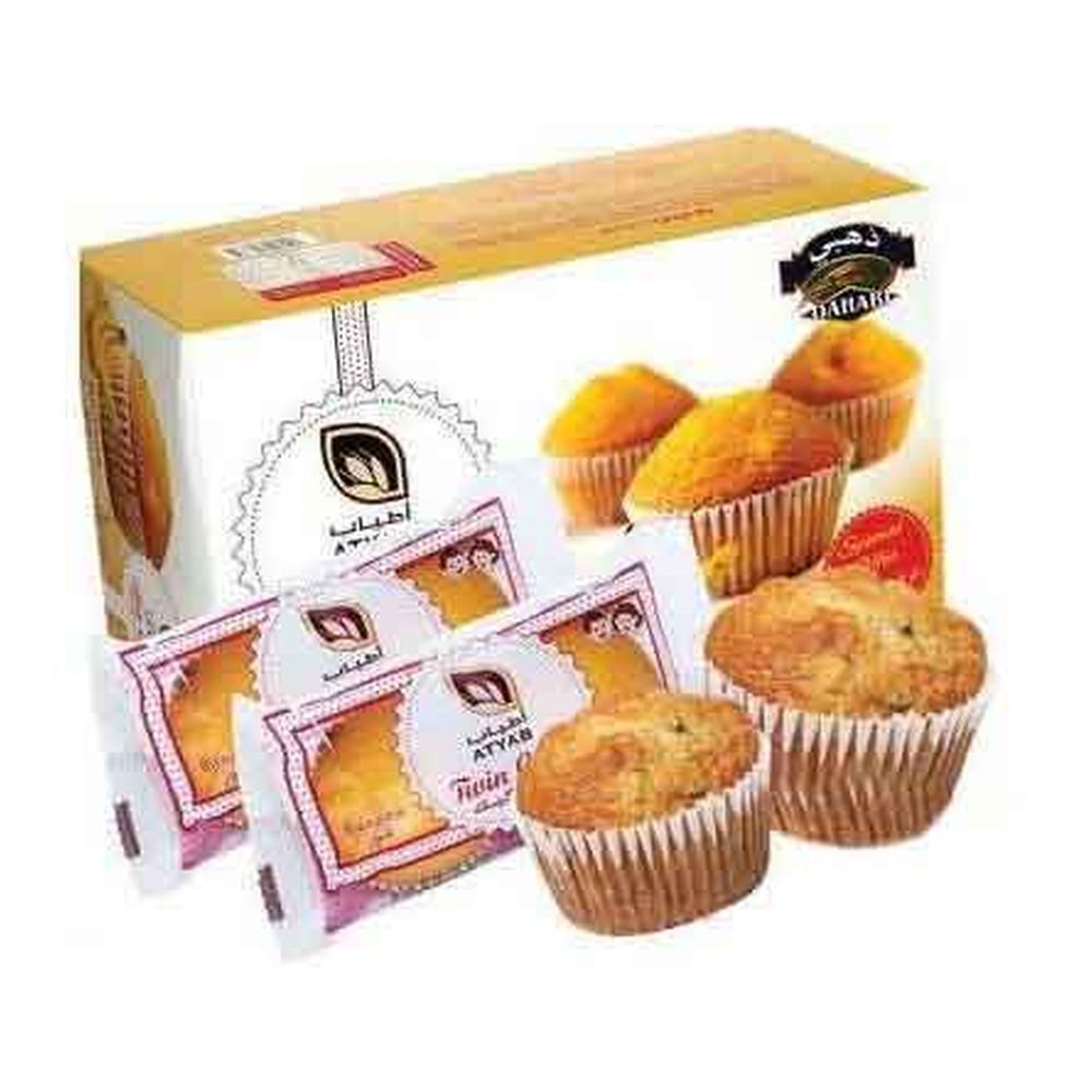 Buy Dahabi Banana Flavour Twin Cup Cake, 22 Pieces, 30g Online in Oman ...